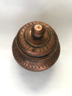 Antique Middle-eastern pot with islamic inscriptions and arabic ...