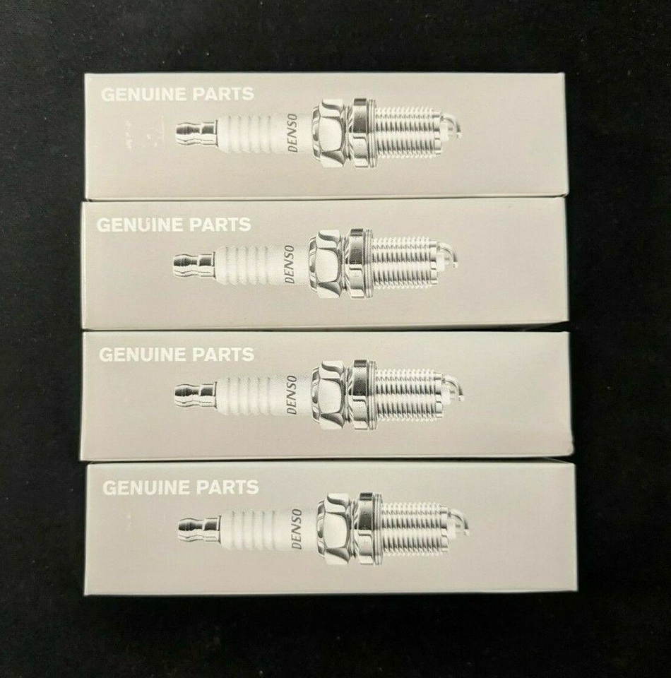 GENUINE OEM NISSAN IRIDIUM SPARK PLUG BY DENSO - SET OF 4 (22401-JD01B ...