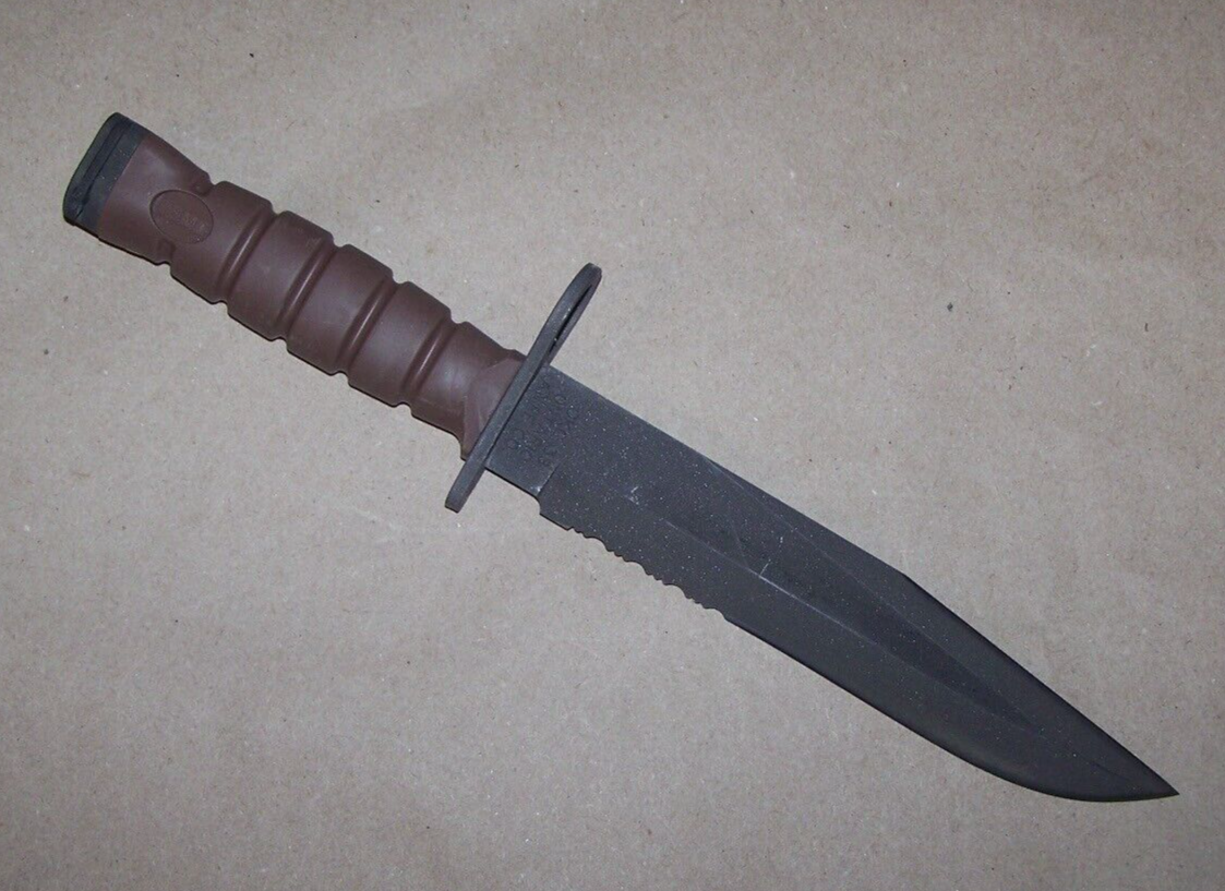 Vintage Military Knife OKC3S USMC Marine Corps Bayonet Ontario Knife Co ...
