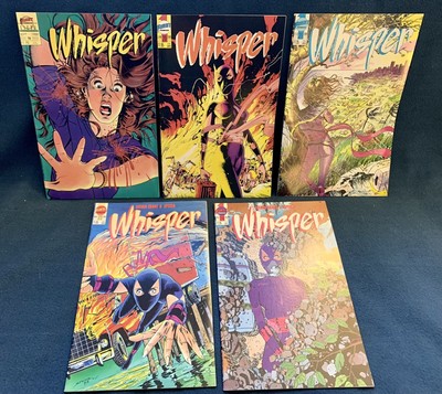 Whisper (First, 1986) ISSUES #16, 20, 21, 22, and 24 | eBay