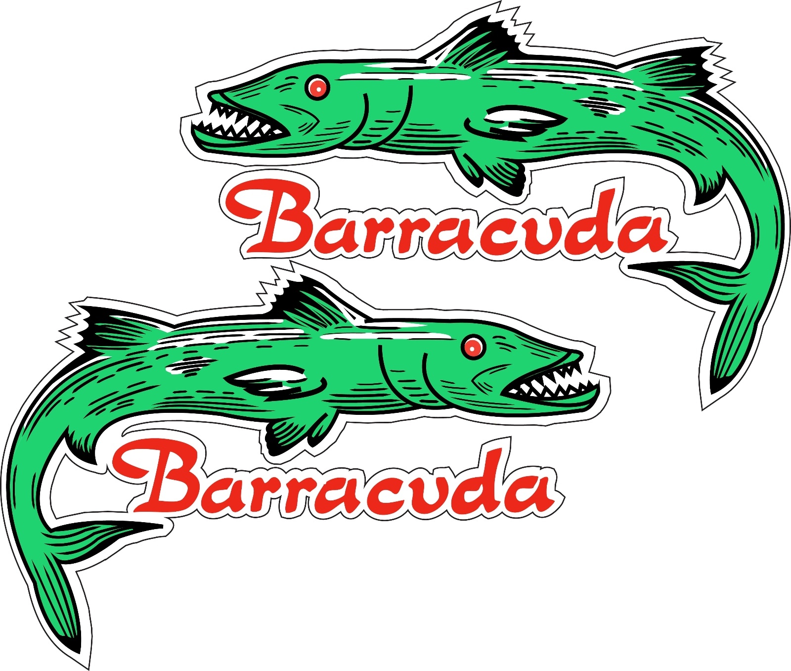 Vintage look Reproduction Benelli Barracuda Gas Vinyl Decal Sticker | eBay
