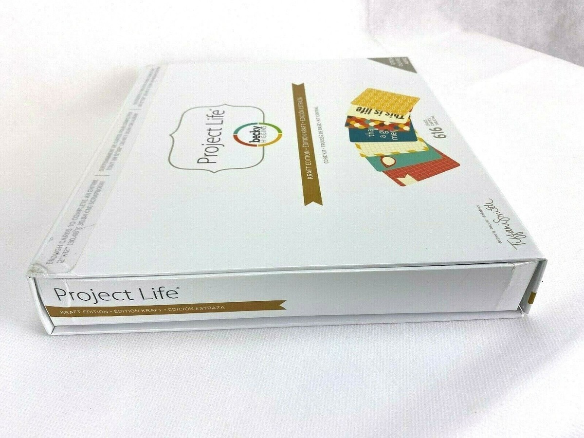 Project Life Kraft Edition New Kraft Edition Project Life Core Kit,