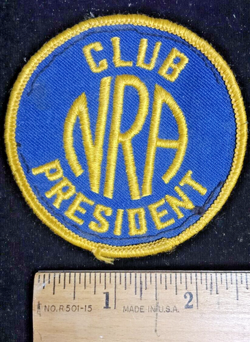 Club NRA President Patch | eBay