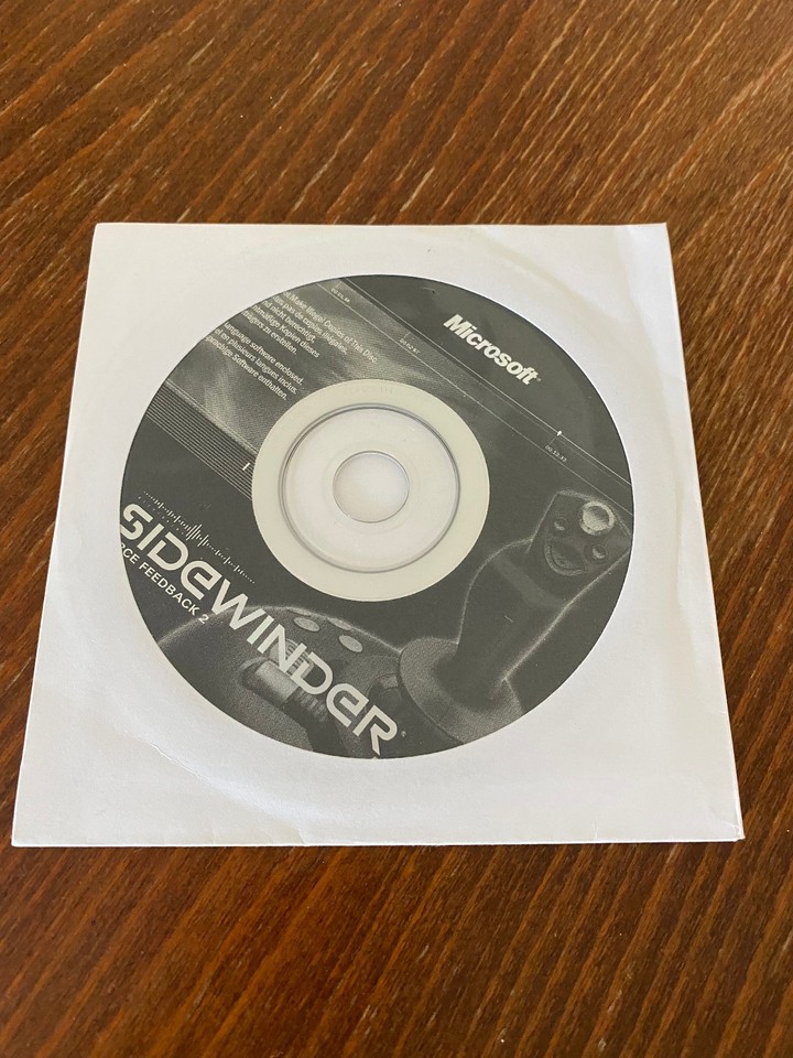 Microsoft Sidewinder Precision 2 Flight Stick Joystick USB Retro PC ...