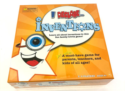 NEW SEALED I Declare Inventions Family Board Trivia Game Age 8 ...