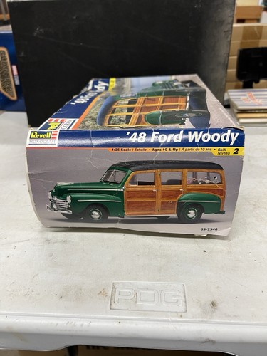 '48 Ford Woody Model Kit Revell Monogram 1998 | eBay