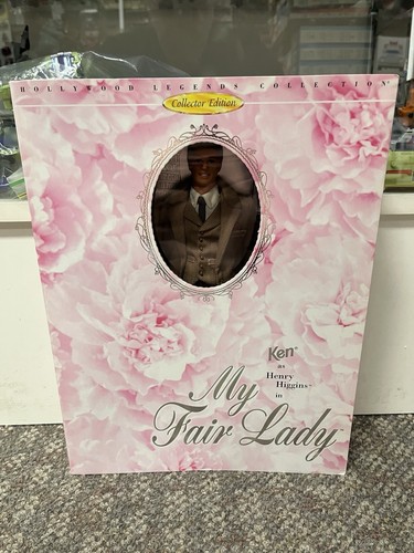 * MATTEL BARBIE HOLLYWOOD LEGENDS MY FAIR LADY KEN AS HENRY HIGGINS *ST ...