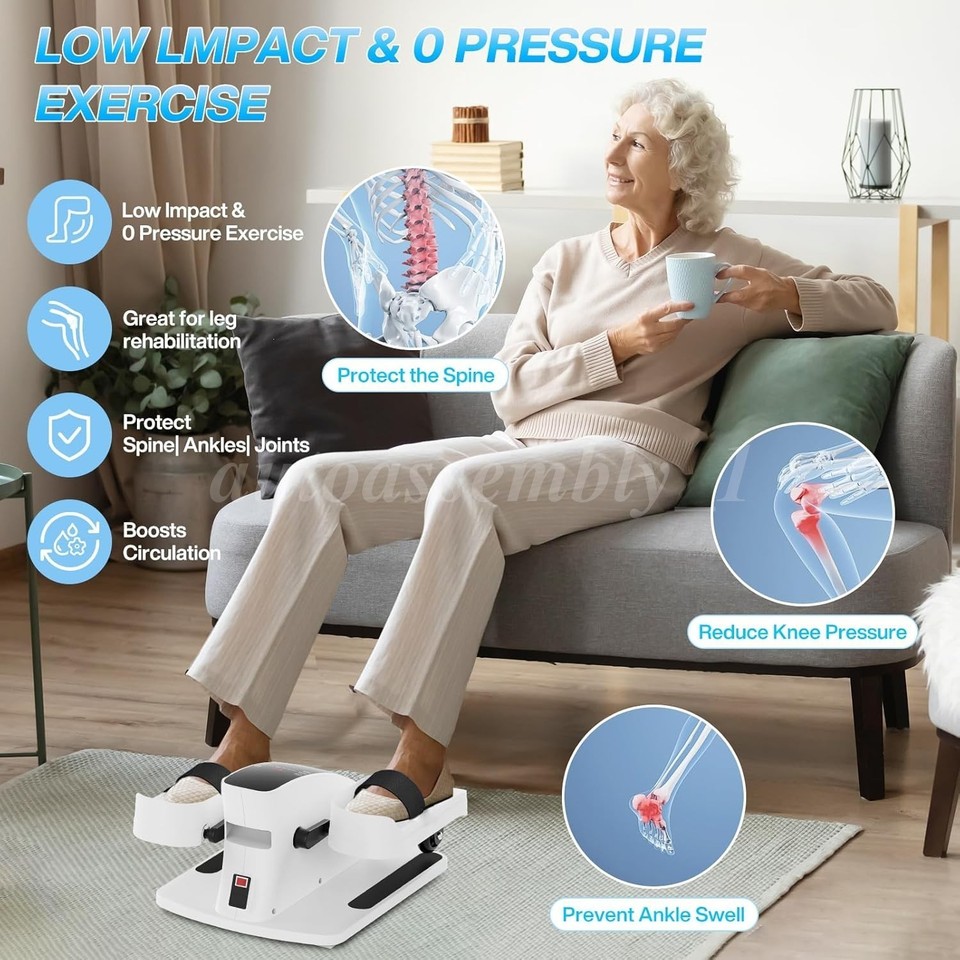 Ellipse Electric Elliptical Machine Under Desk Leg Exerciser Fully ...