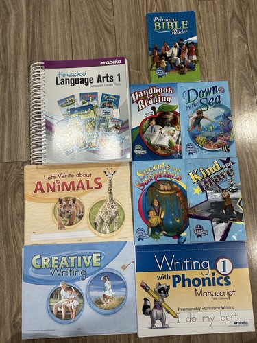 Abeka 1st Grade Language Arts Curriculum Lesson Plan Book-Readers-Home ...