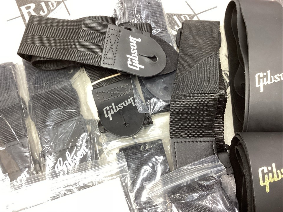 Genuine Gibson Case Candy Straps Lot | eBay