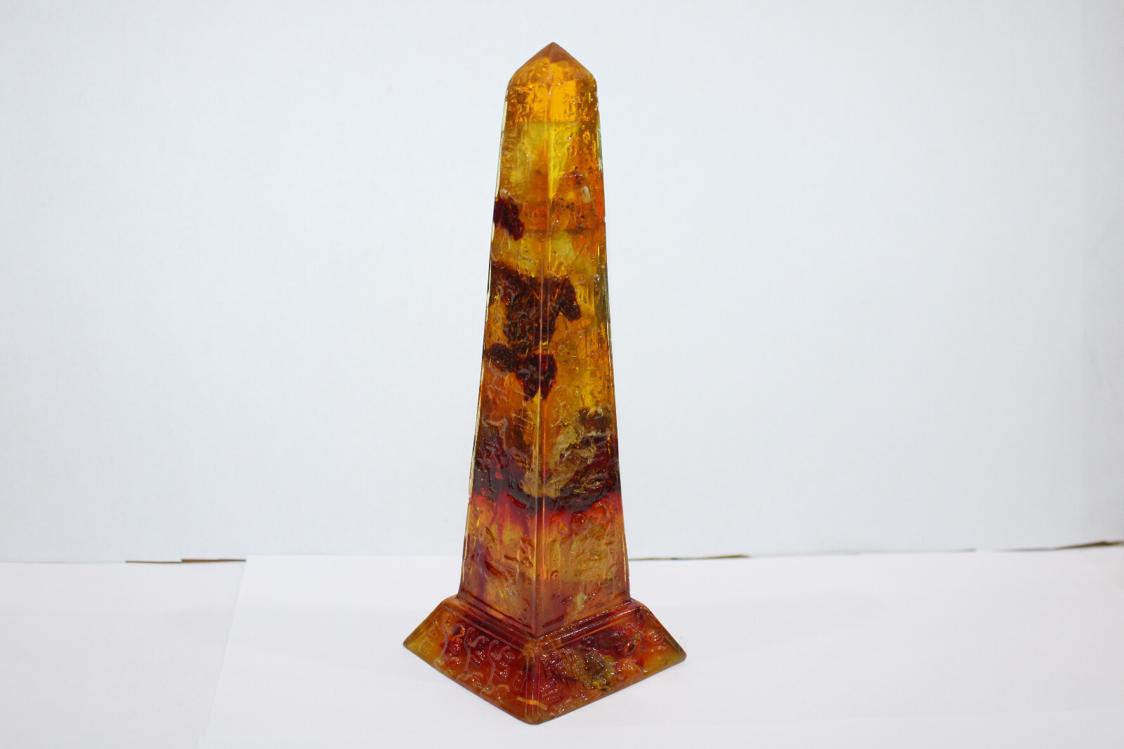 RARE ANCIENT EGYPTIAN ANTIQUE HATHOR Obelisk Masala Amber Statue EGYCOM ...