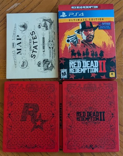 Red Dead Redemption 2 Steelbook Edition - PlayStation 4 2018 ...