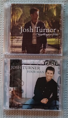 2 Josh Turner CD Lot: Your Man & Everything is Fine is NEW Sealed MCA ...