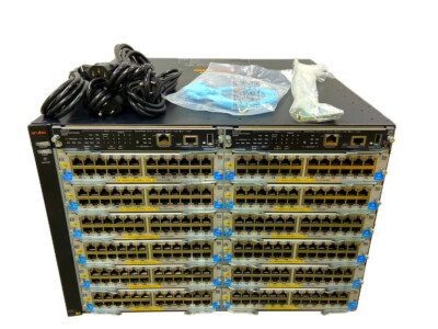 J9851A I LOADED HPE Aruba J9822A 5412R v3 zl2 Switch J9827A J9534A ...