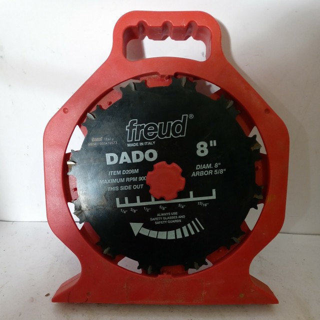 8" Carbide Super Dado Blade Set Freud D208M for sale online | eBay