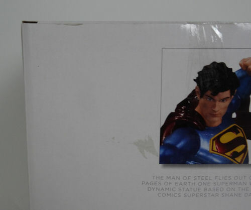 Superman Man of Steel Statue by Shane Davis IP12 lot F0040 761941320175 ...
