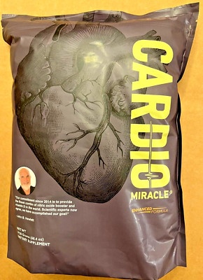 Large Cardio Miracle The Complete Nitric Oxide Solution - 180 SERVINGS ...