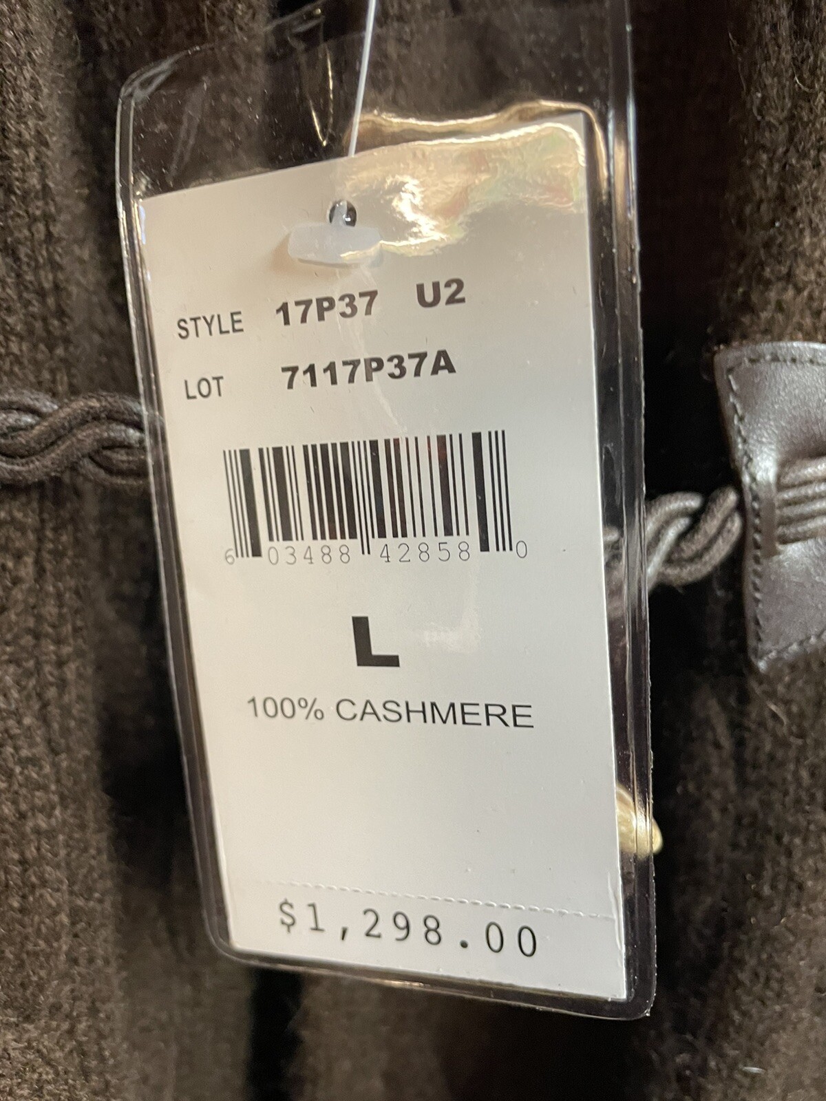 NWT RALPH LAUREN BLACK LABEL Large Cashmere Cardigan Sweater Duster ...