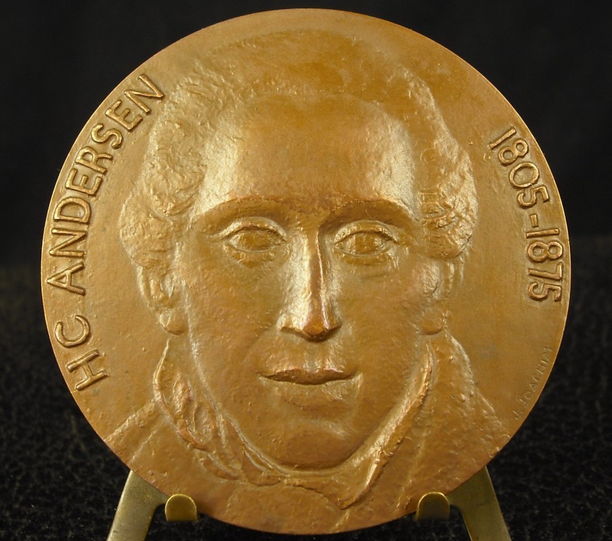 Medal Hans Andersen Fairytale Fantastic Tale Mermaid Seal Mermaid Medal ...