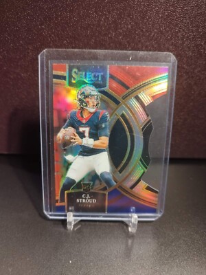 2023 Panini Select - Premier Level C.J. Stroud #183 Red & Blue Prizm ...