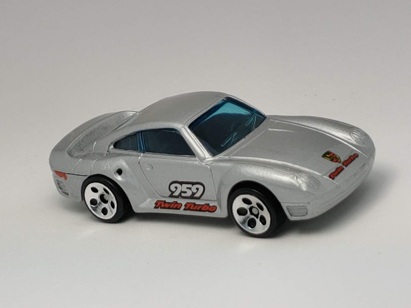 Hot Wheels Porsche 959 Twin Turbo Silver 1/64 Diecast Collector #1030 ...