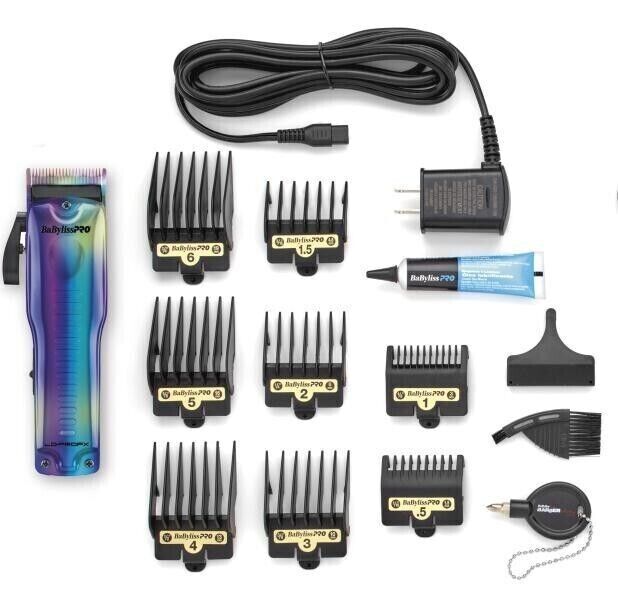 BabylissPRO FX825 LO-PROFX Iridescent Clipper Limited Edition - Rainbow for sale online | eBay