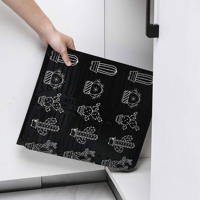 Kitchen Stove Baffle Plate Oil Deflector Grease Protector for Kitchen ...