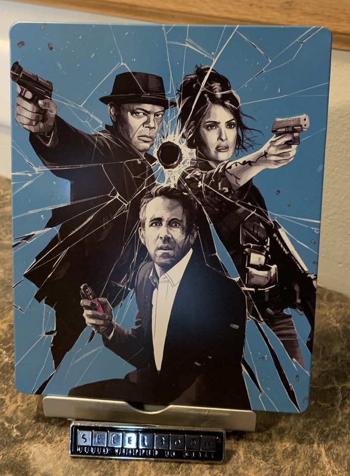 The Hitman's Wife's Bodyguard Steelbook 4K Blu-ray with Slipcover SPINE ...