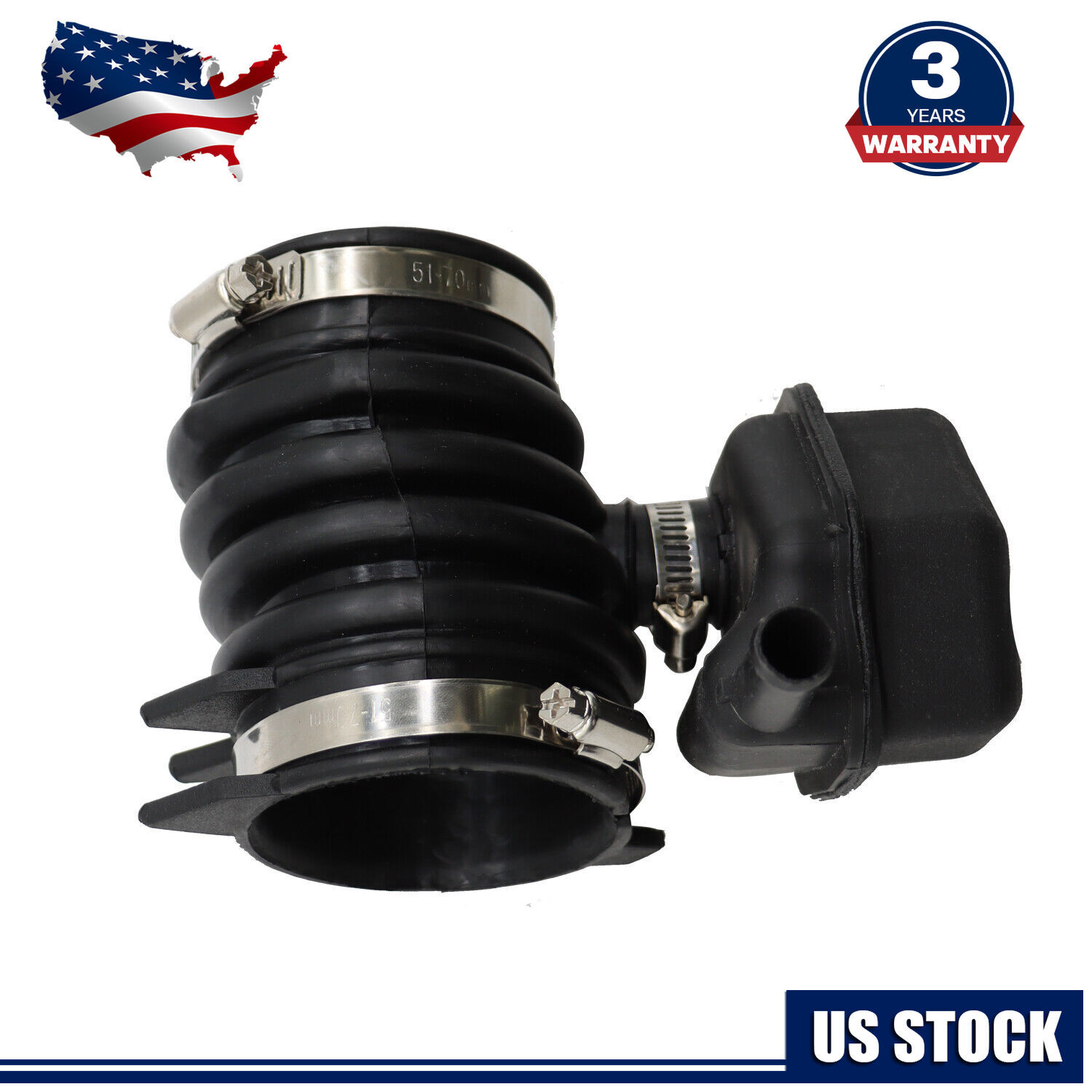 Air Intake Hose 16576-1HK0A 165761HK0A Fit For 2012 Nissan Versa 1.6L 1 ...