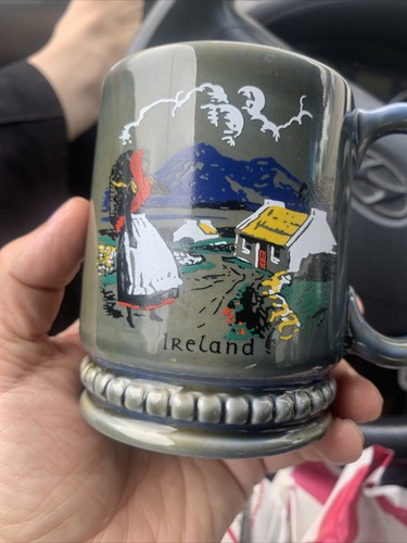 Vintage Wade Irish Porcelain Pottery Coffee Cup/Mug - Made In Ireland ...