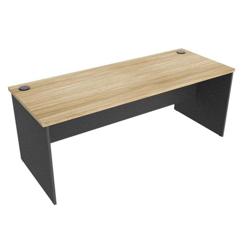 Xavier Wooden Executive Straight Work Computer Office Desk 150cm - Oak ...