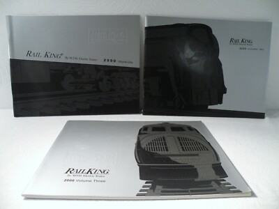 MTH Rail King Electric Trains Catalog Volume 1, 2 & 3 (Set of 3 ...