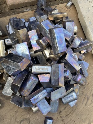 60 lbs pure soft fluxed 3 lb ingots bullets sirs jig heads fishing ...