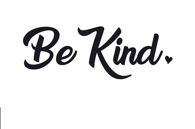 Be Kind Vinyl Decal For Car Window walls crafts tumblers cups Bottles ...