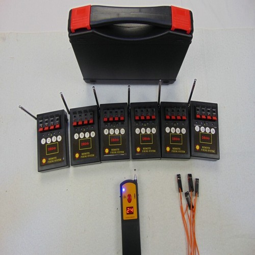24Cues Wireless Remote fireworks firing system Effect Special Mortar ...
