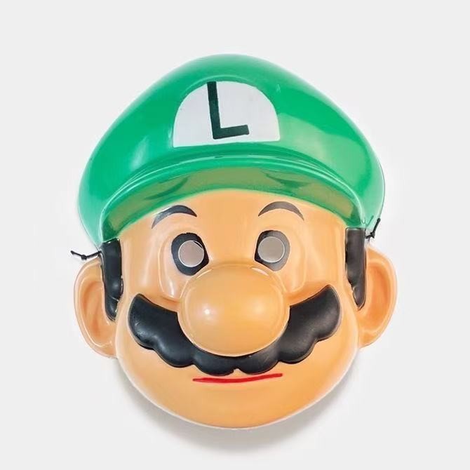 Mario Game Theme Full Face Cosplay Mask, Funny Kids PVC Mask | eBay