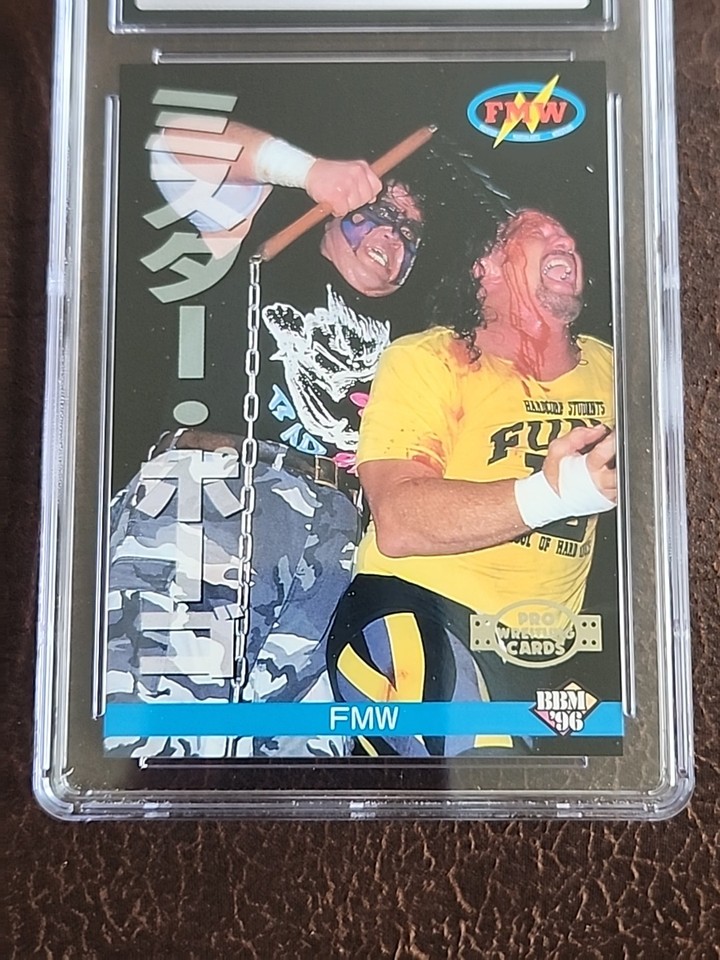 1996 BBM Mr. Pogo CGC 10 – FMW Japan Wrestling Card | NJPW WWE AEW WWF ...