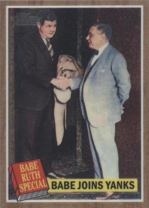 2011 Topps Heritage - Chrome Babe Ruth, Jacob Ruppert #C28 /1962 for ...
