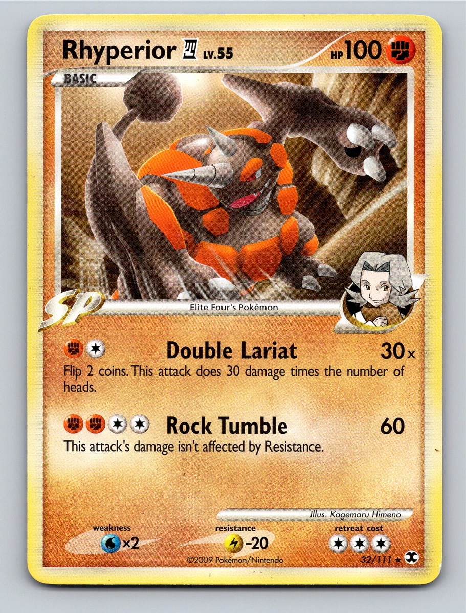 Rhyperior Pokemon Card
