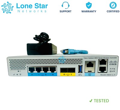 Cisco Catalyst C9800-L-F-K9 9800-L Wireless Controller_Fiber Uplink | eBay