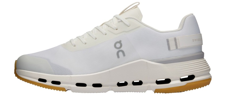 NEW Men's On Brand All White Gum Cloud Cloudnova Form 2 OC Running ...