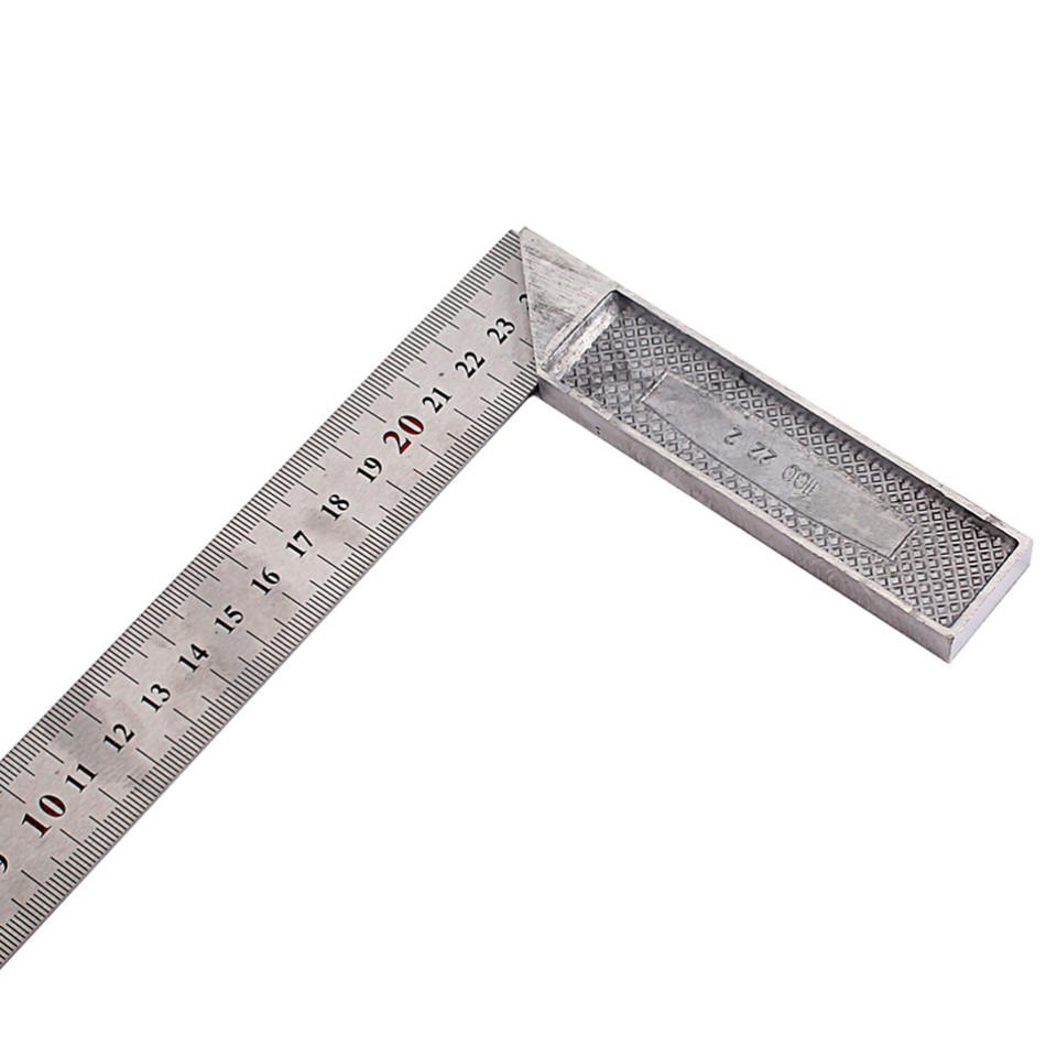1Pc Stainless Steel Angle Ruler Ruler Carpenters Square Tool Stainless ...