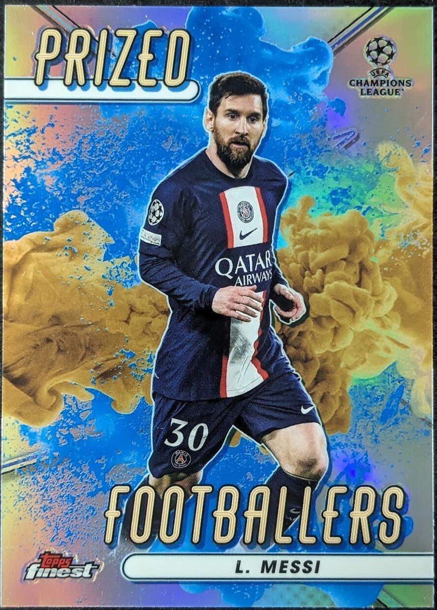 2022-23 Topps Finest UEFA Club Competitions - Prized Footballers Fusion ...