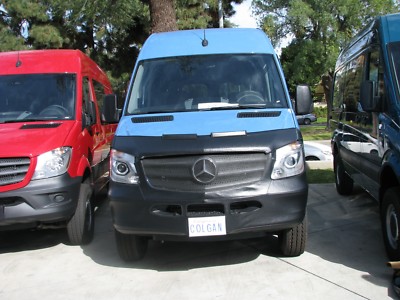 Colgan Front End Mask Bra 2pc.Fits Mercedes Sprinter Van - 2500 &3500 ...