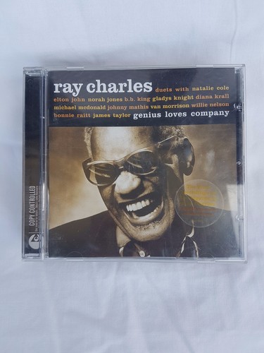 GENIUS LOVES COMPANY Ray Charles duets with Elton John, Natalie Cole CD ...