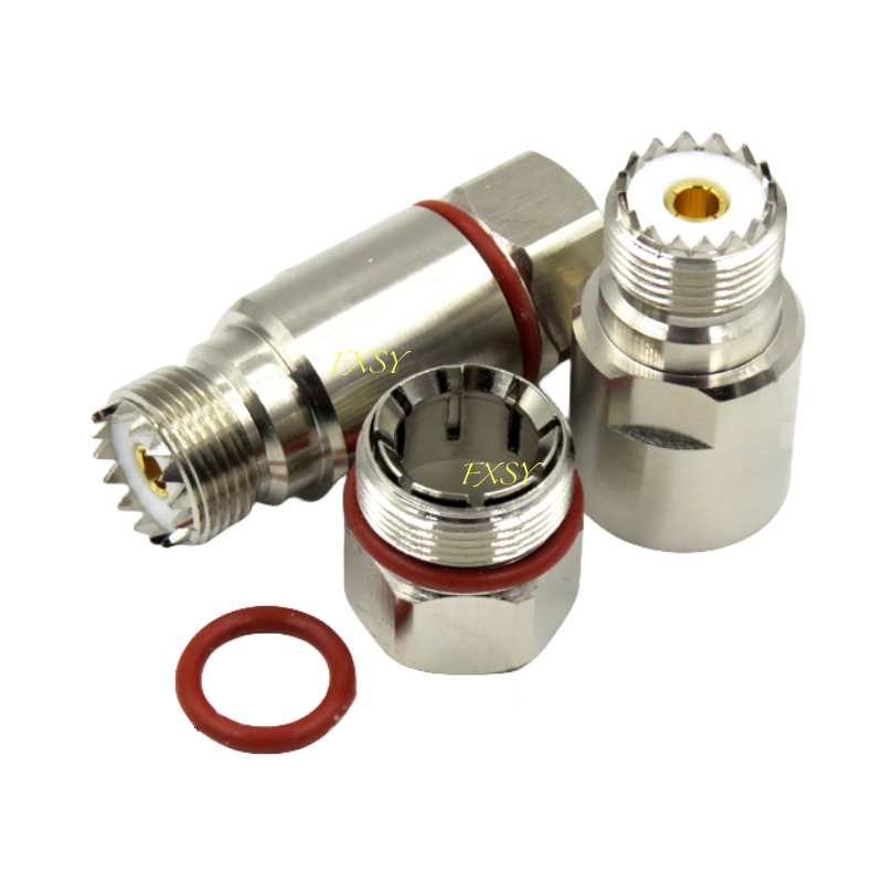 SO239 UHF Female Connector For 1/2 inch Corrugated Coaxial Cable ANDREW LDF4-50A | eBay