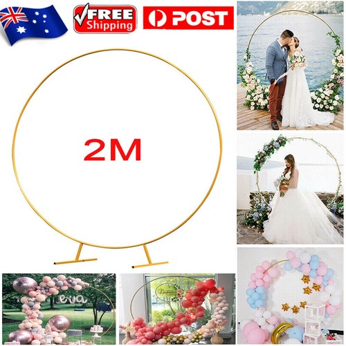 200cm Wedding Arch Backdrop Sign Stand Party Flower Decoration ...