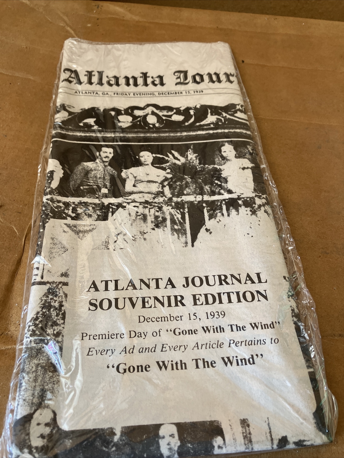 "Gone With the Wind" Collectors Newspaper Souvenir Edition 1939 Atlanta ...