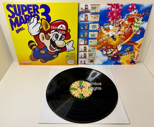 Super Mario Bros. 3 Vinyl Record Soundtrack NES SMB3 VGM OST Zoetrope ...
