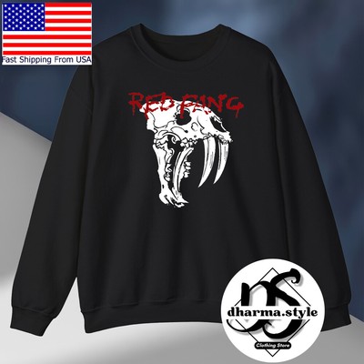 Red Fang Rock Band Black Crewneck Sweatshirt Size S-3XL | eBay